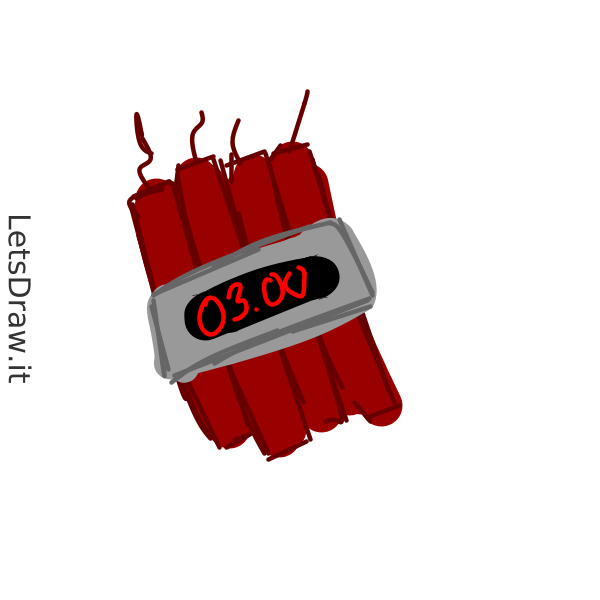 How to draw time bomb / ri1qeznyt.png / LetsDrawIt
