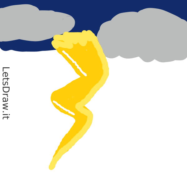 How to draw thunder / riefx7f56.png / LetsDrawIt