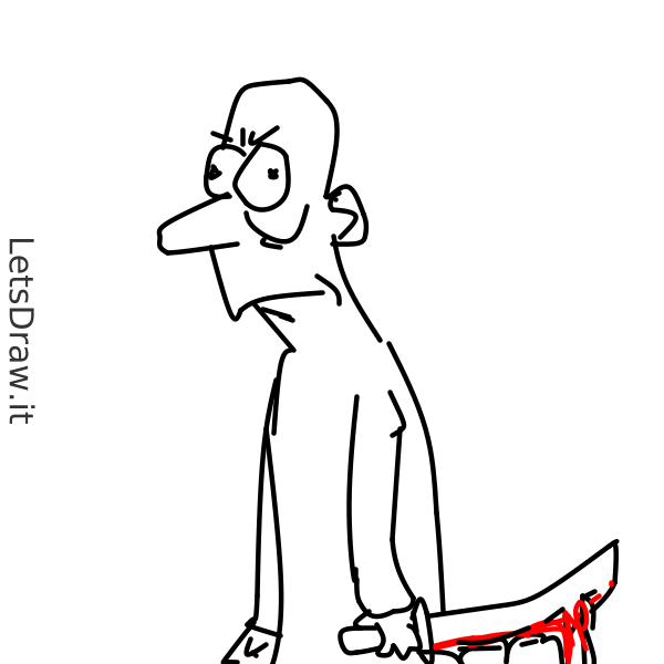 How to draw kill / rit1ryb1k.png / LetsDrawIt