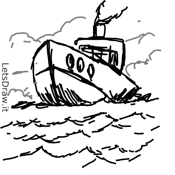 How to draw ship / riy58su83.png / LetsDrawIt