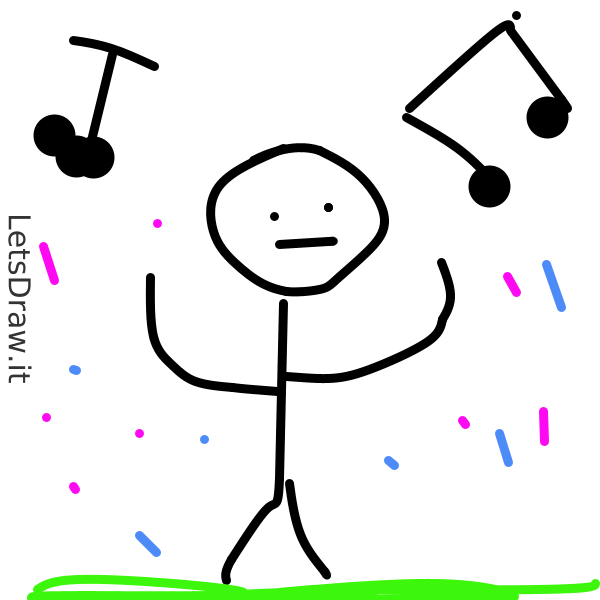 How to draw dance / rk5wckaac.png / LetsDrawIt