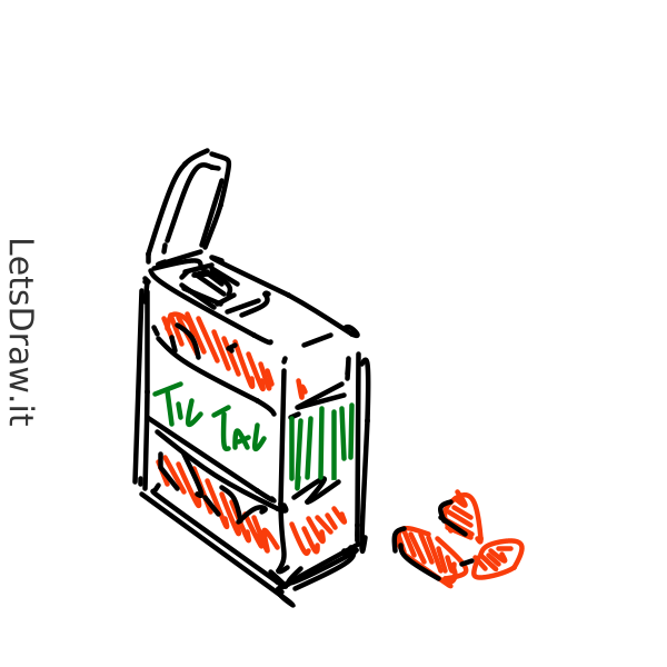 How to draw Tic Tac / rno8p1bnf.png / LetsDrawIt