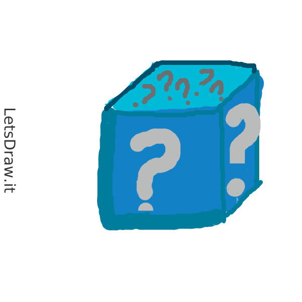 How to draw mystery box / rodaxcmt4.png / LetsDrawIt