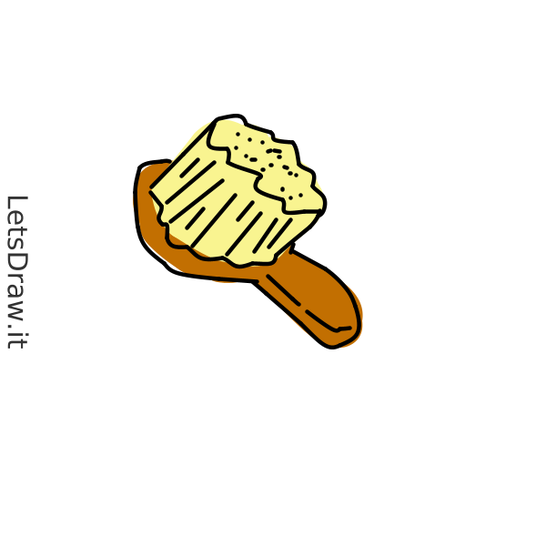 How to draw comb / rox4jexxk.png / LetsDrawIt