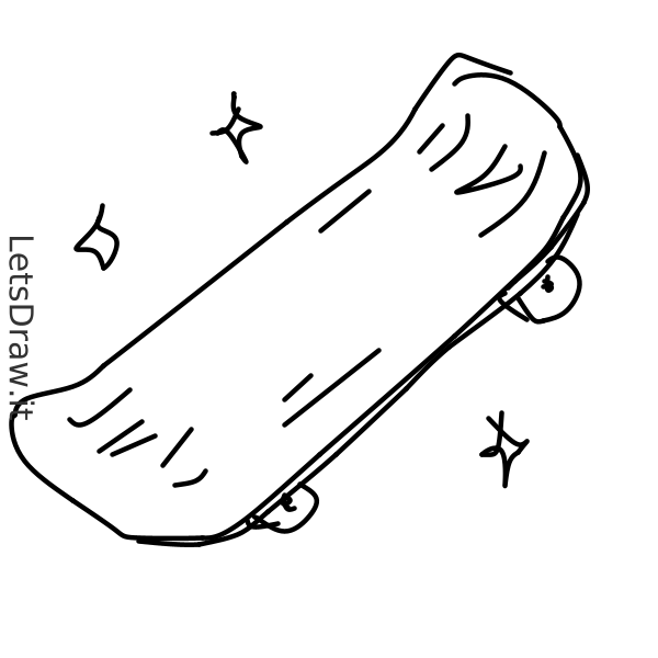 How to draw skate / rqs18j4zz.png / LetsDrawIt