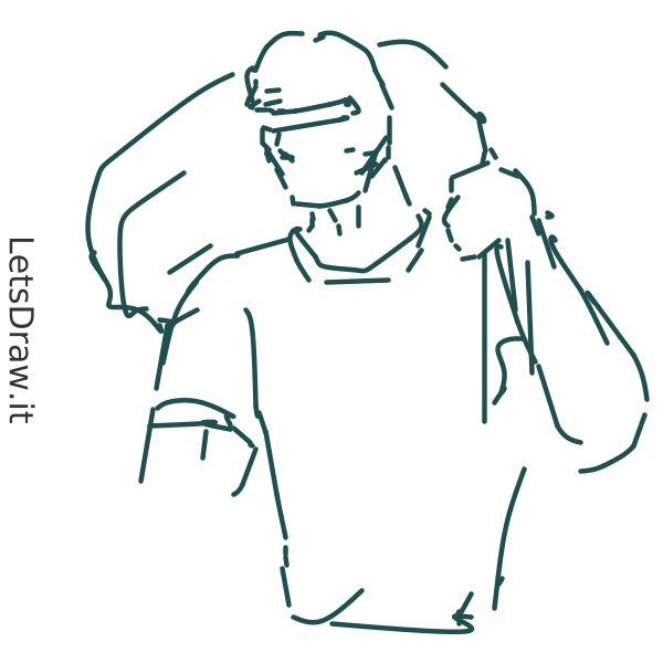 How to draw robber / rr4pf5yof.png / LetsDrawIt
