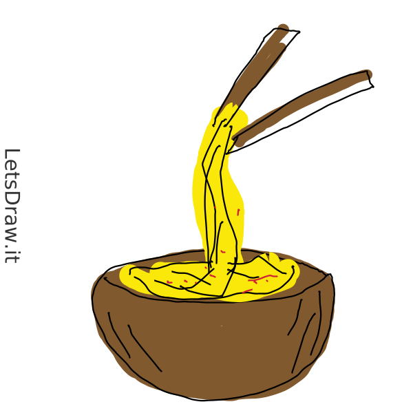 How to draw pasta / rr61kxq6u.png / LetsDrawIt