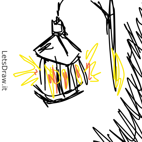 How to draw lantern / rt5brqwky.png / LetsDrawIt
