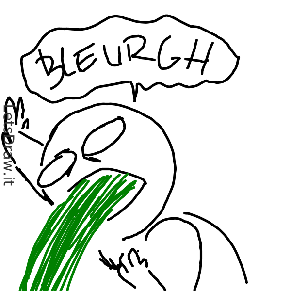 How to draw vomit / rt8pbpid5.png / LetsDrawIt