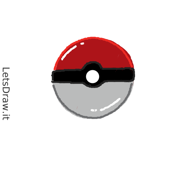 How to draw Pokemon logo / rtkox7qxk.png / LetsDrawIt