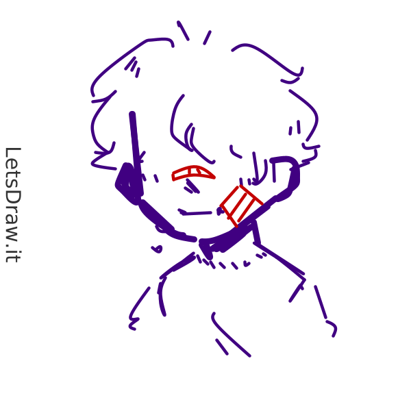 How to draw bandage / LetsDrawIt