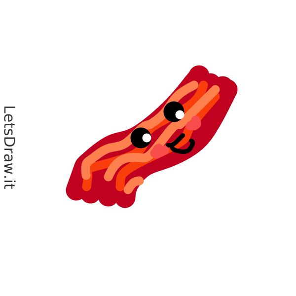 How to draw bacon / s3mumcyro.png / LetsDrawIt