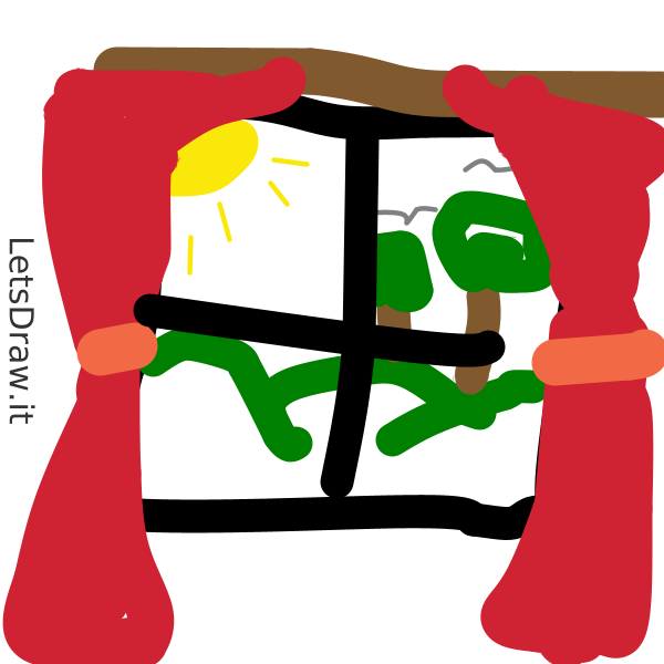 How to draw window / s44bnfrki.png / LetsDrawIt
