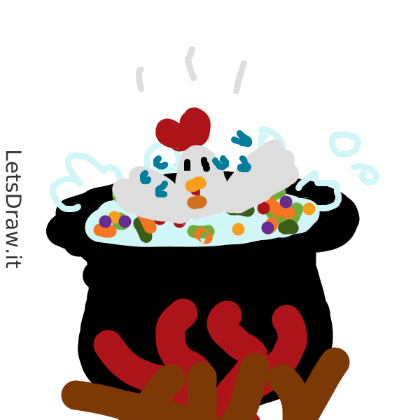 How to draw chicken soup / s4bztcqgo.png / LetsDrawIt