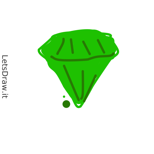 How to draw Emerald / s578kyhyh.png / LetsDrawIt