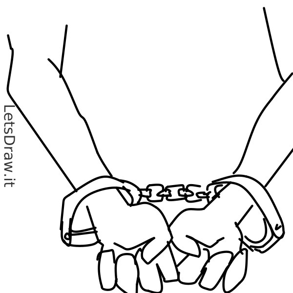 How to draw handcuffs / s5h6rtpap.png / LetsDrawIt