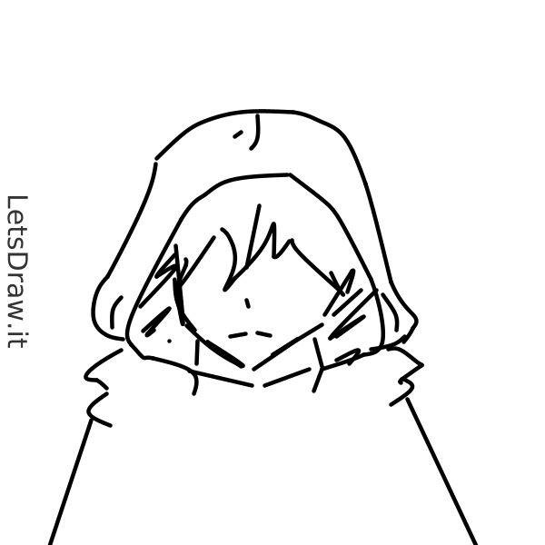 capucha dibujo / LetsDrawIt