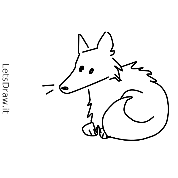 poolvos tekenen / sb79gmzrn.png / LetsDrawIt