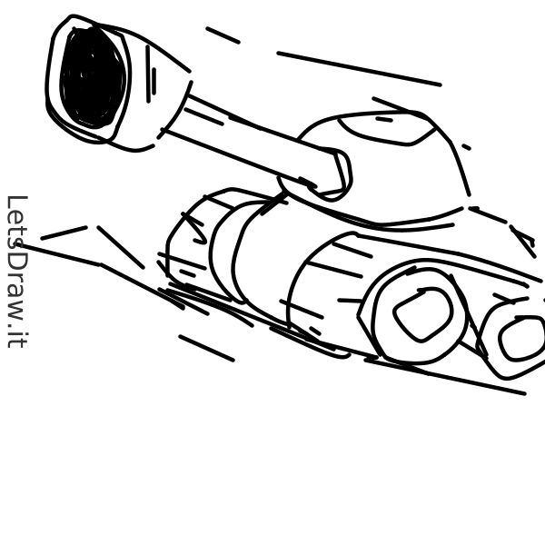How to draw tank / sb7gzsds.png / LetsDrawIt