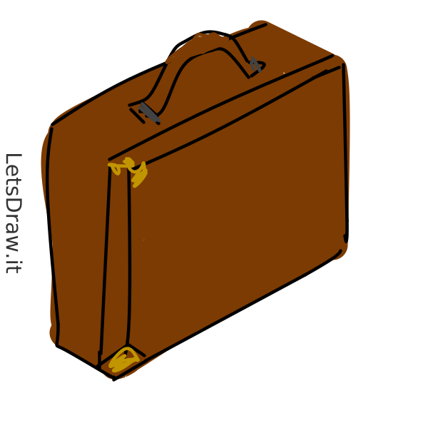 How to draw suitcase / sbryjtu1u.png / LetsDrawIt