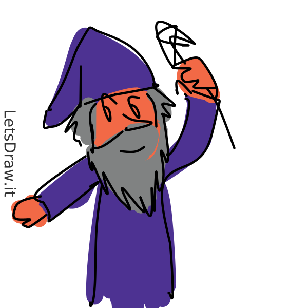 How to draw wizard / sbs4b9efs.png / LetsDrawIt