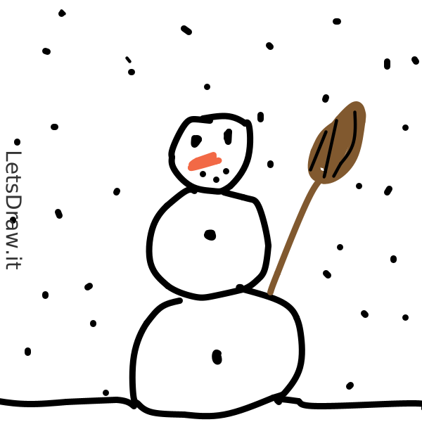 How to draw snow / sbszntn38.png / LetsDrawIt