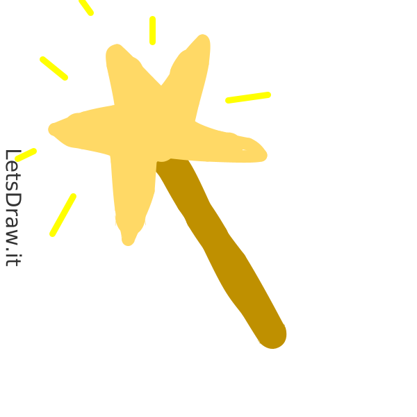 How to draw wand / scwugin3d.png / LetsDrawIt