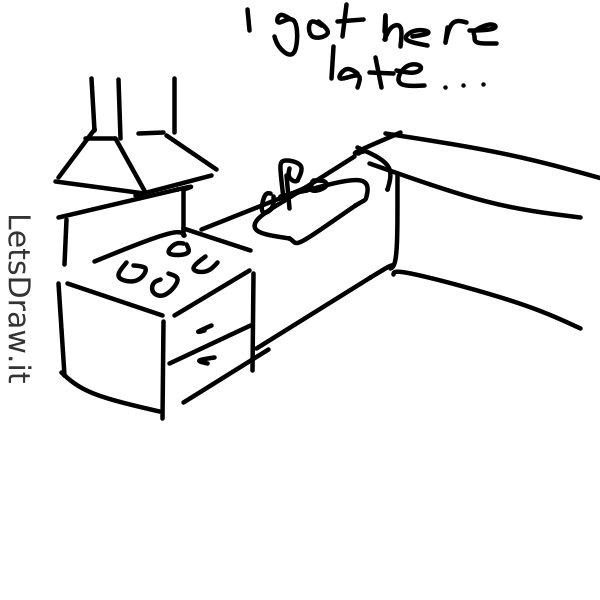 How to draw kitchen / sdtgjqbx4.png / LetsDrawIt