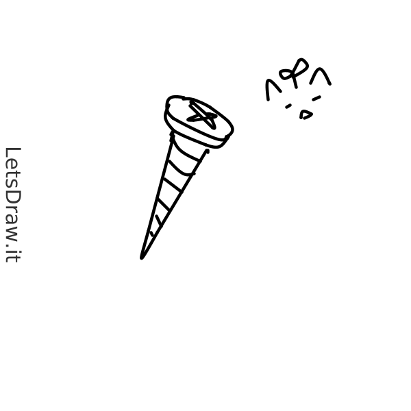 How to draw screw / sebwn4xex.png / LetsDrawIt
