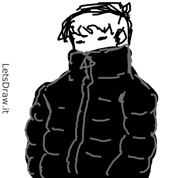 How to draw jacket / sekstjtr6.png / LetsDrawIt