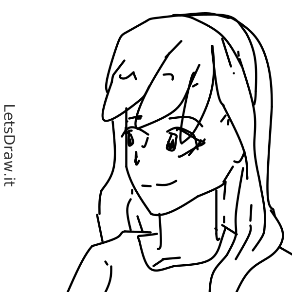 Como dibujar hermana / Aprende a dibujar de otros artistas de Letsdraw.it