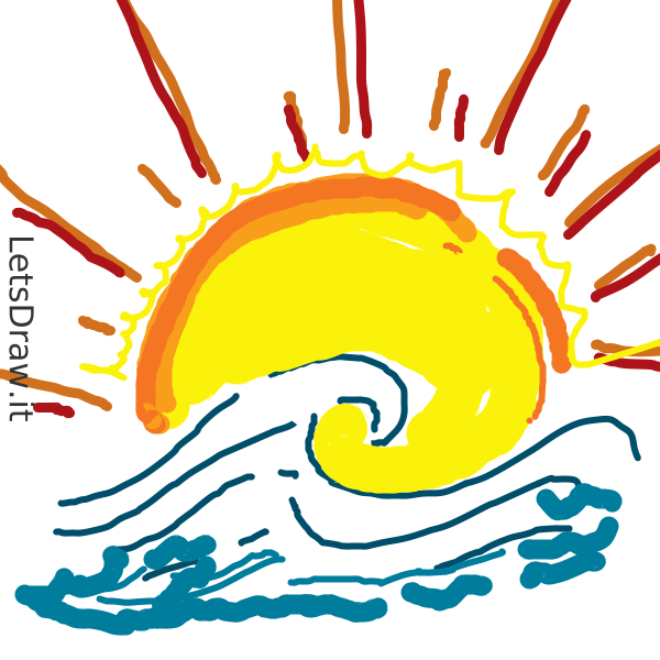How to draw sunshine / sio1op38y.png / LetsDrawIt