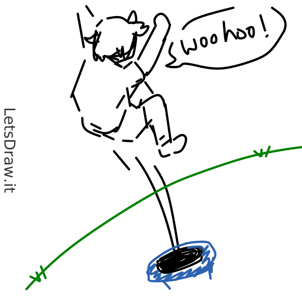 How to draw trampoline / sittnnwh8.png / LetsDrawIt