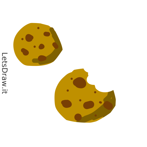 How to draw cookies / sj86fczbg.png / LetsDrawIt