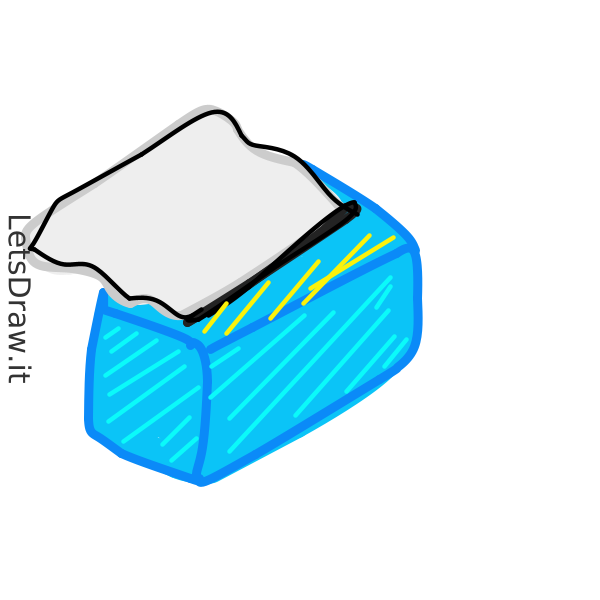 How to draw tissue / sjzgjxtx1.png / LetsDrawIt