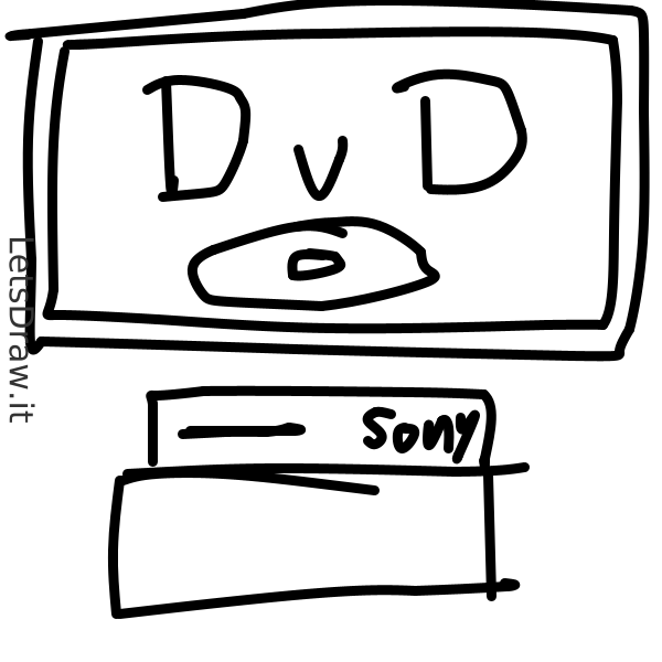 How to draw CD/DVD / smxdmdom5.png / LetsDrawIt