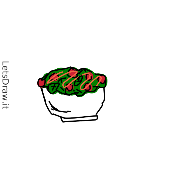 How to draw salad / snbgd648q.png / LetsDrawIt