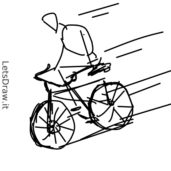 How to draw cycling / snw1bj5e7.png / LetsDrawIt