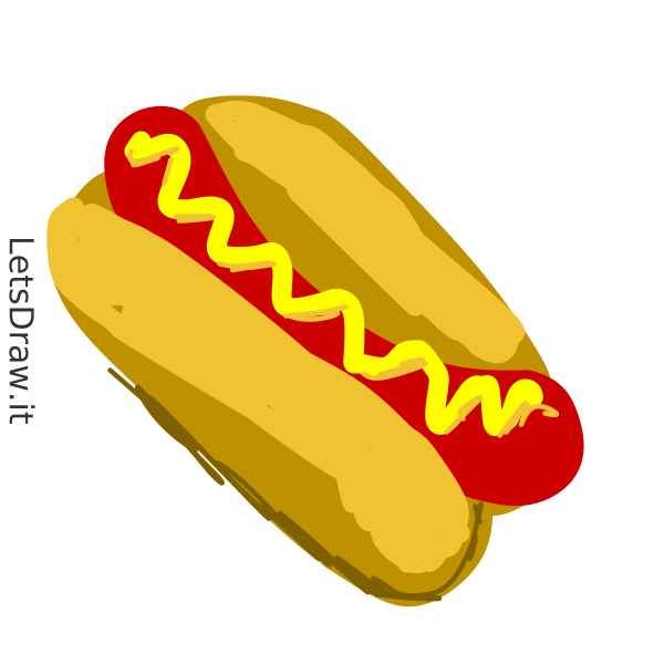 How to draw mustard / spmwem6i.png / LetsDrawIt