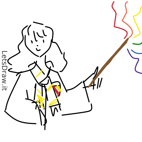 How to draw Magic wand / sq15rr5qk.png / LetsDrawIt