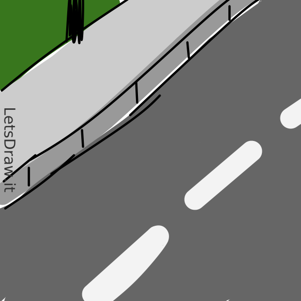 How to draw sidewalk / ssqgewtik.png / LetsDrawIt