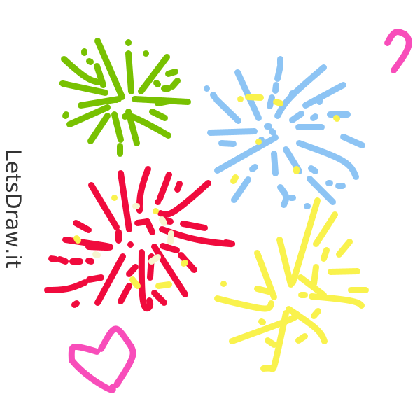 How to draw fireworks / t4mepjwqt.png / LetsDrawIt