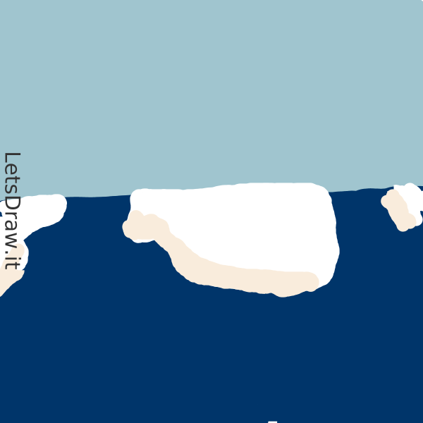 How to draw iceberg / t4w3p6t31.png / LetsDrawIt