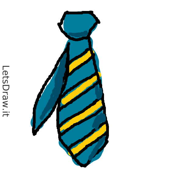 How to draw necktie / t515xz4zd.png / LetsDrawIt