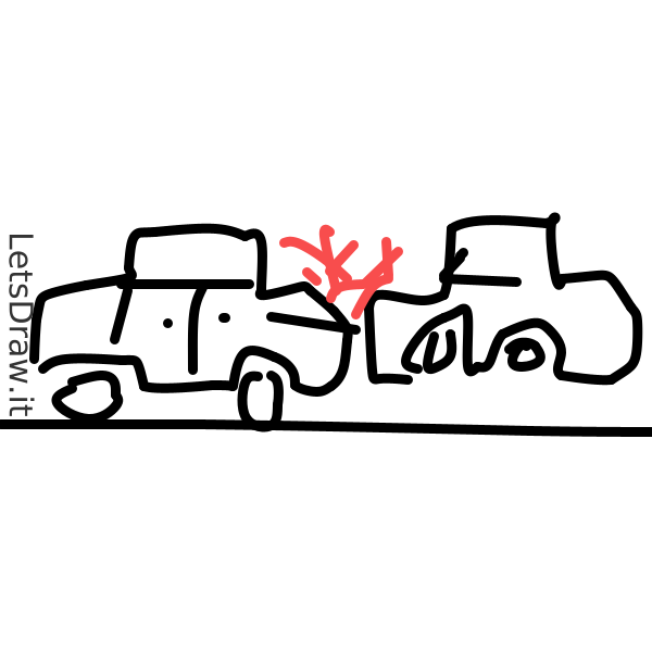 How to draw accident / t664cknkz.png / LetsDrawIt