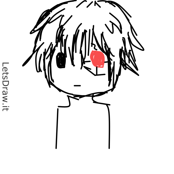 How to draw Cyborg / t6j3mh8ch.png / LetsDrawIt