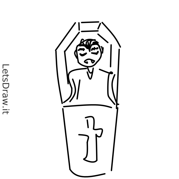 How to draw coffin / t7gb5qmc.png / LetsDrawIt