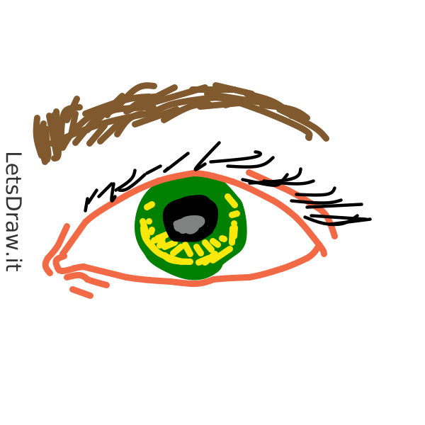 How to draw green-eyed / t7jjnpjcs.png / LetsDrawIt