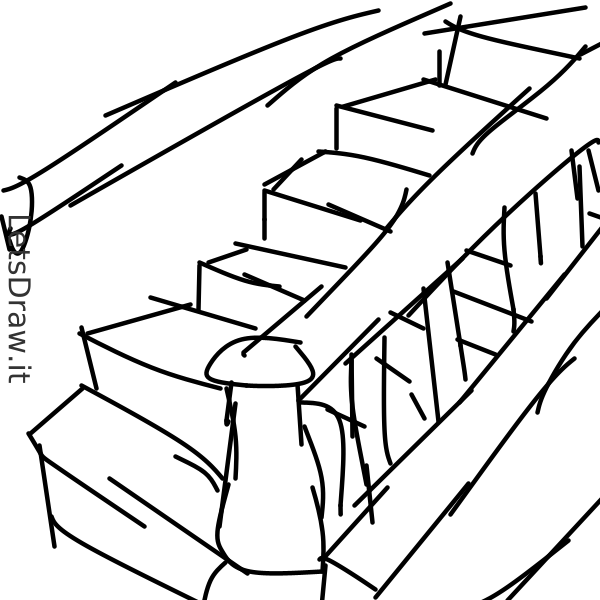 How to draw stairs / t9noby7qj.png / LetsDrawIt