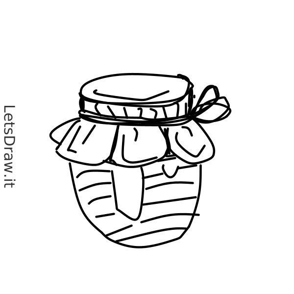 How to draw jam / ta76no6jp.png / LetsDrawIt